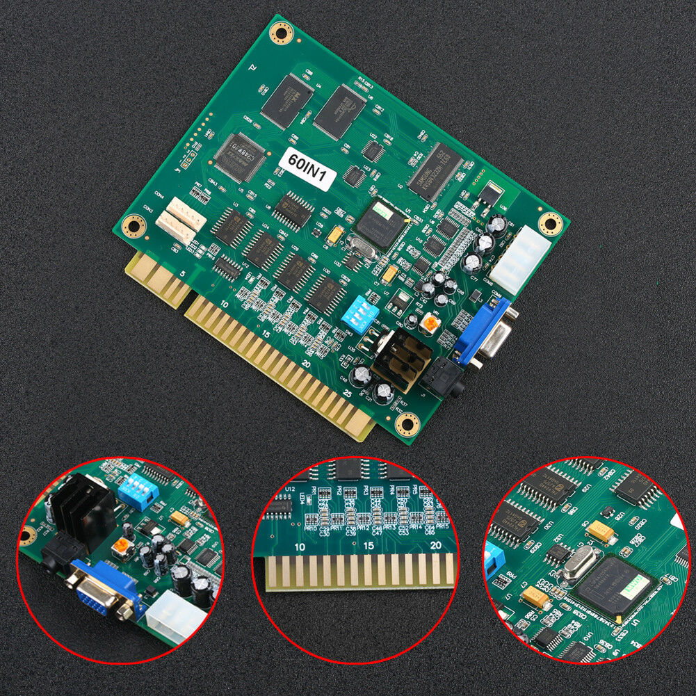 60 in 1 Jamma Board – X-Gaming Australia